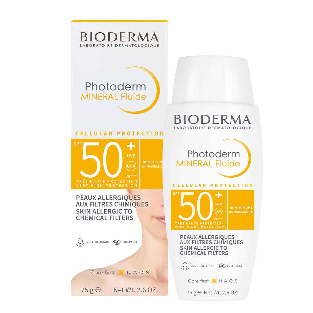 BIODERMA / BIODERMA PHOTODERM MINERAL FLUIDE SPF50+ 75ML – CLICKDERMA